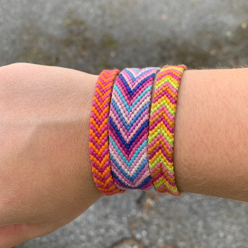 Chevron Bracelet Friendship - Etsy