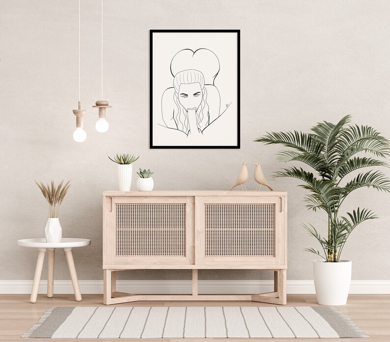 Erotic Line Art Oral Sex Line Drawing Printable Digital Etsy