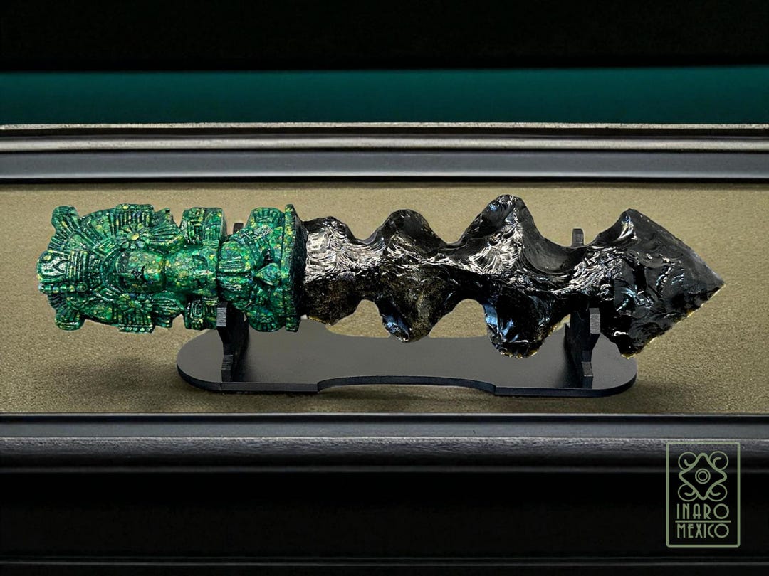 Obsidian Ceremonial Dagger | Priestess of Ixchel | Handmade Ritual ...