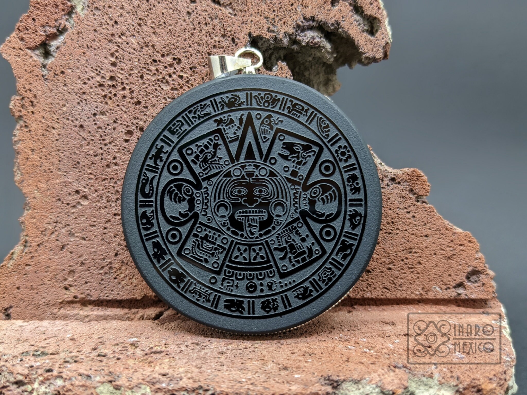 Disco Solar Calendario Azteca los 5 soles de la piedra - Etsy México