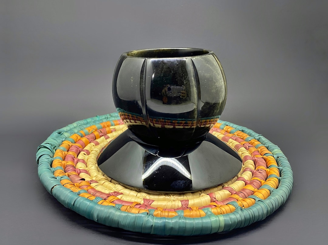 Obsidian Mug: Art and Energy for Your Cocoa or Coffee, Carved in ...