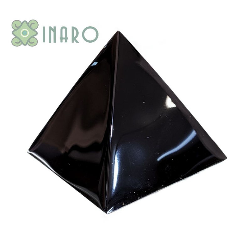 Obsidian Pyramids Set of 3 Egyptian Mayan and Teotihuacan | Etsy