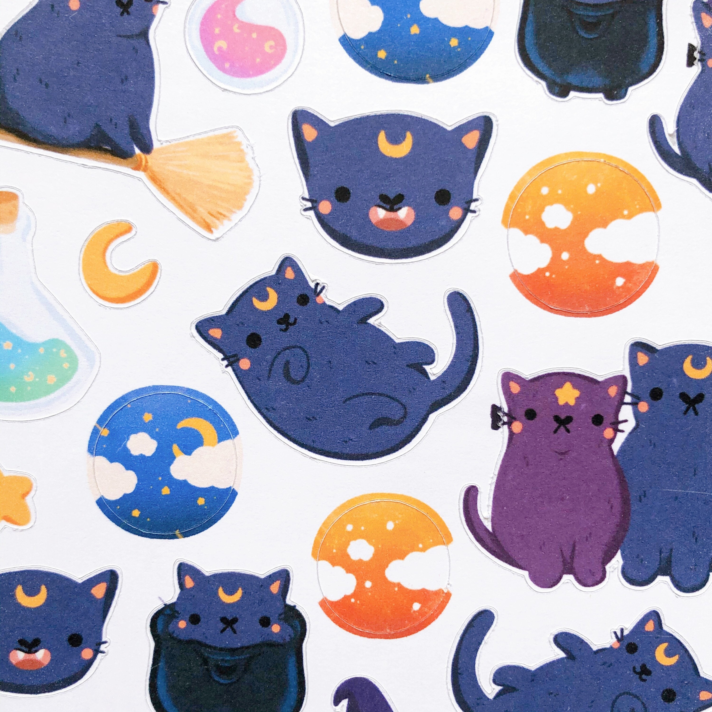 Stickers Paper, Party & Kids Scrapbooking Witchcraft Potion Sticker ...