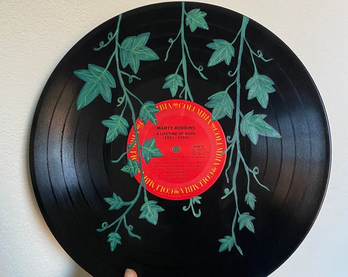 Ivy Painted Vinyl - Etsy