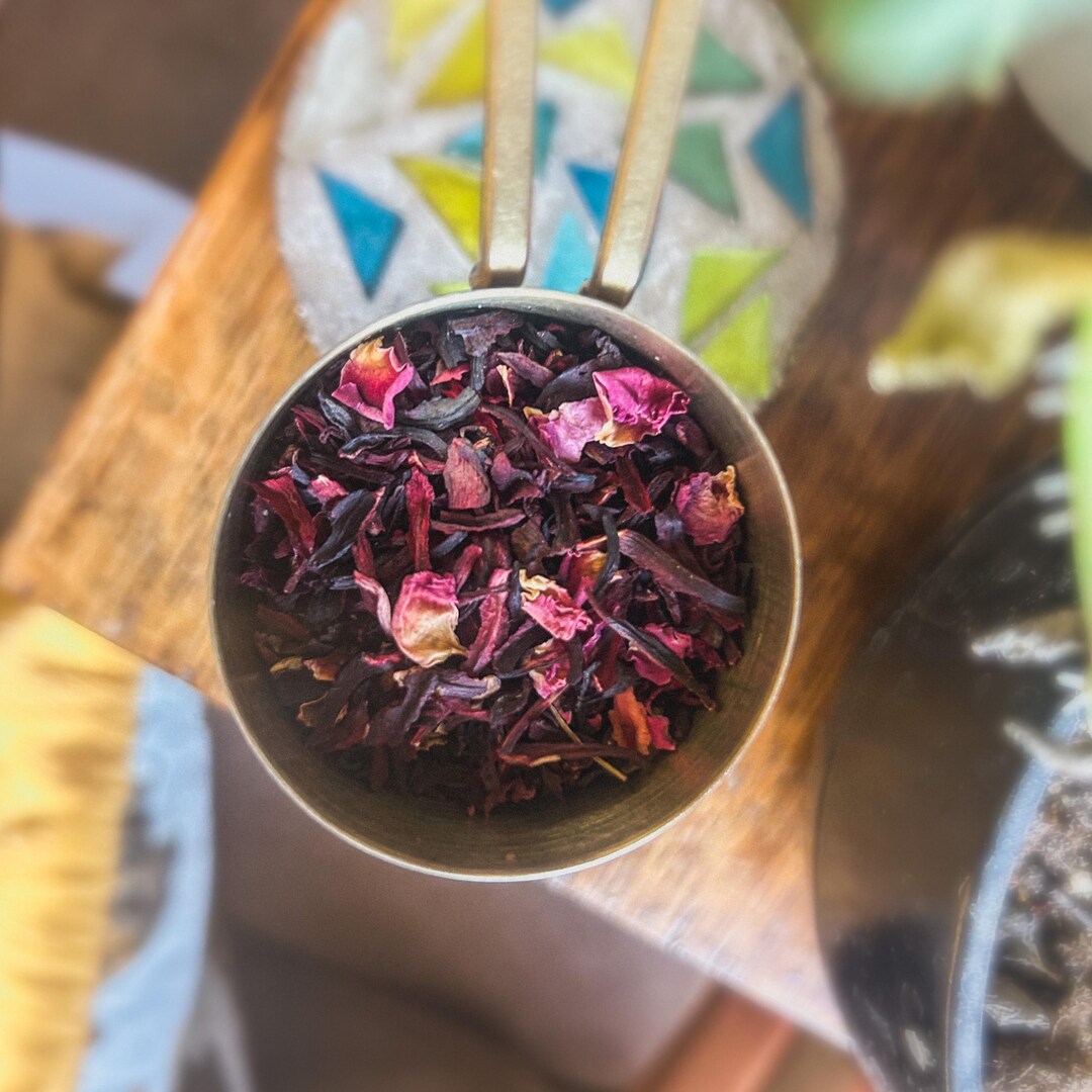 Red Wine and Roses Tea - Flavored Herbal Tea - Delicious Tea - Rose ...