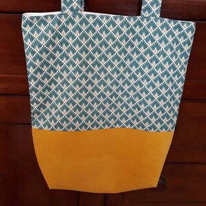 Tote bag Sac Cabas avec fond plat. 35x36 cm | Etsy
