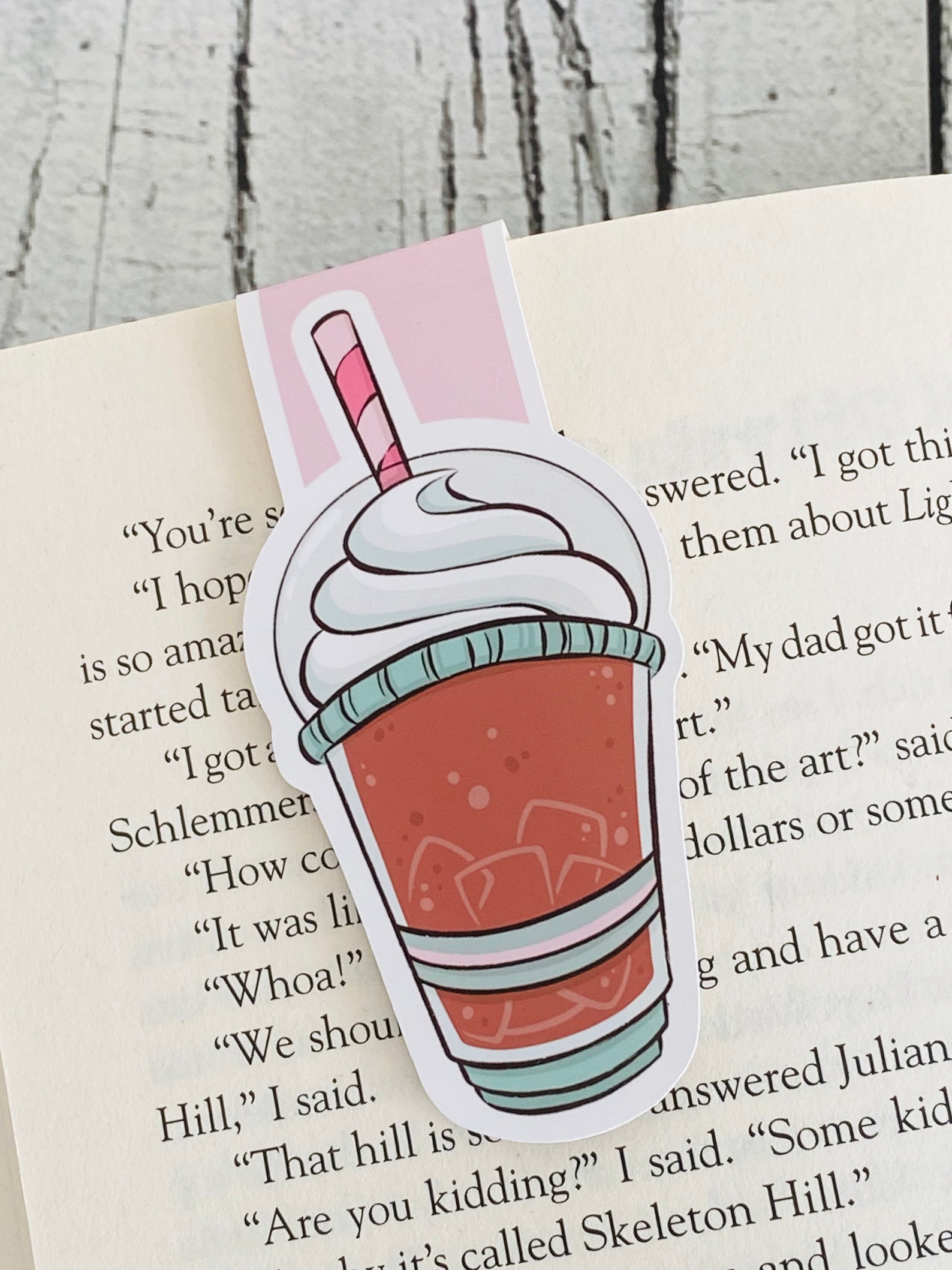 Cute Mocha, Coffee Magnetic Bookmark, Latte Bookmark, Planner Bookmarks ...