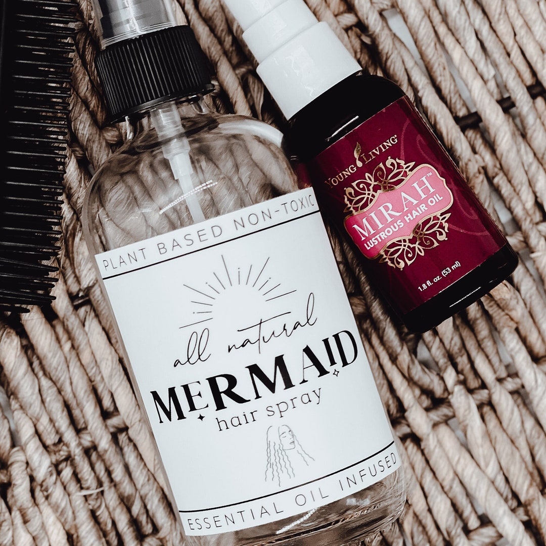 Mermaid Hair Labels | 3" Label | Hair Label | Personal Care Label ...