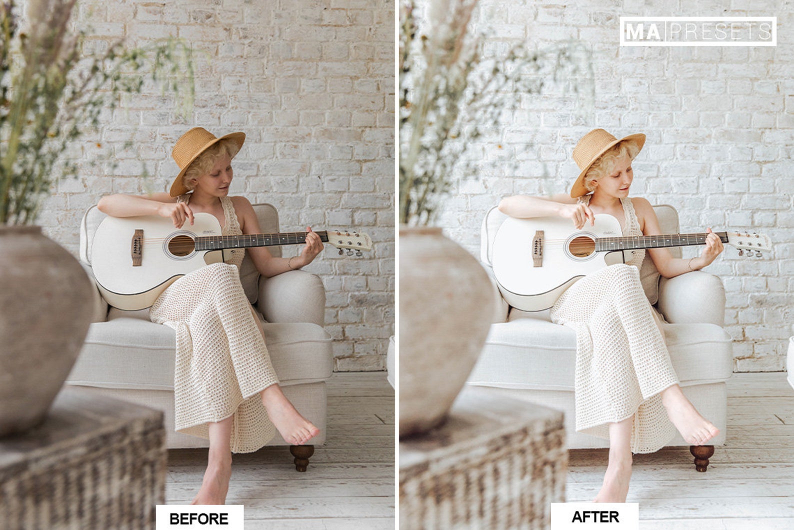 10 PURE WHITE Lightroom Mobile and Desktop Presets White Light Clean ...