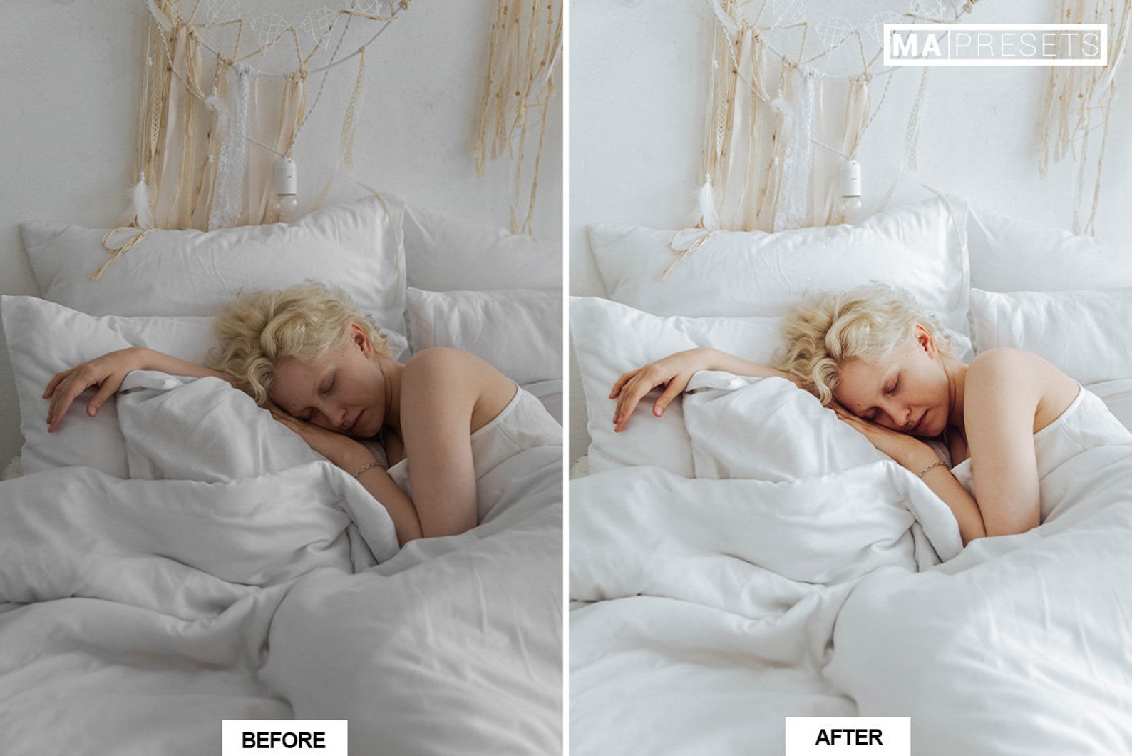10 PURE WHITE Lightroom Mobile and Desktop Presets White Light Clean ...