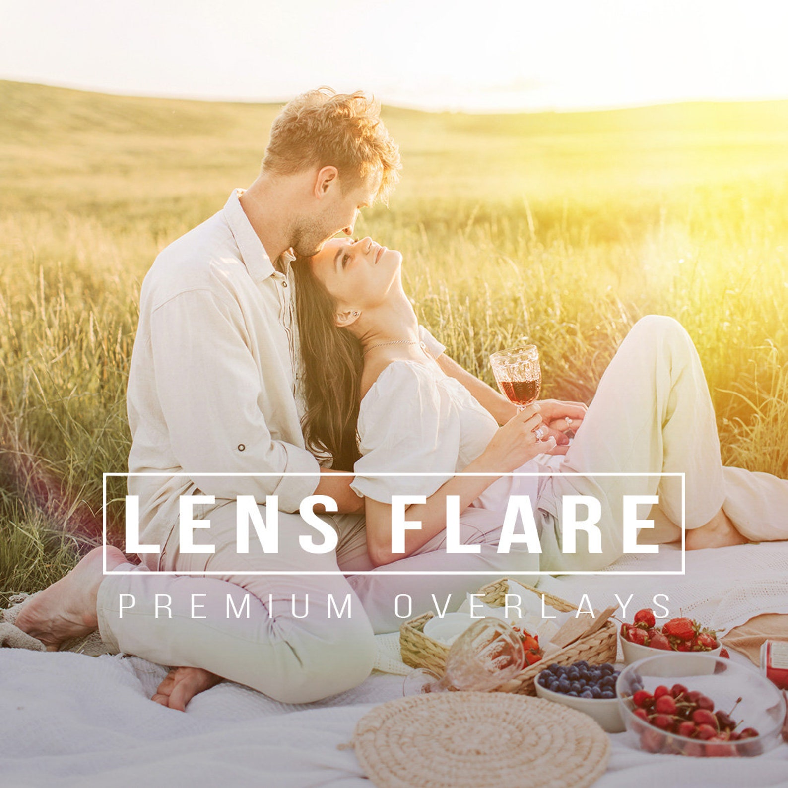 160 LENS FLARE OVERLAYS Lens Flare Sunlight Photo for - Etsy