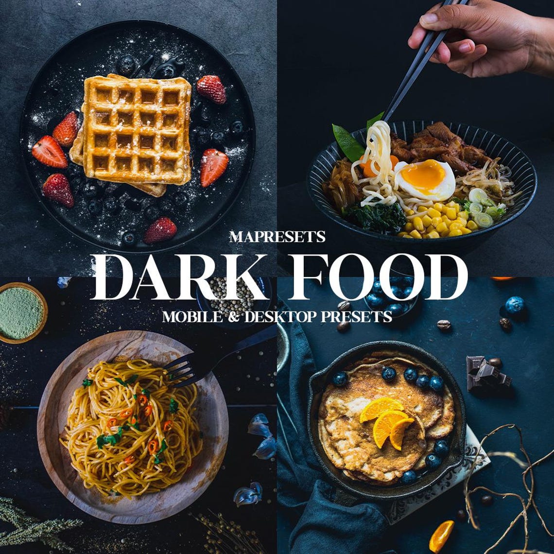 70 FOOD BUNDLE Lightroom Mobile and Desktop Preset | Clean Food Blogger ...