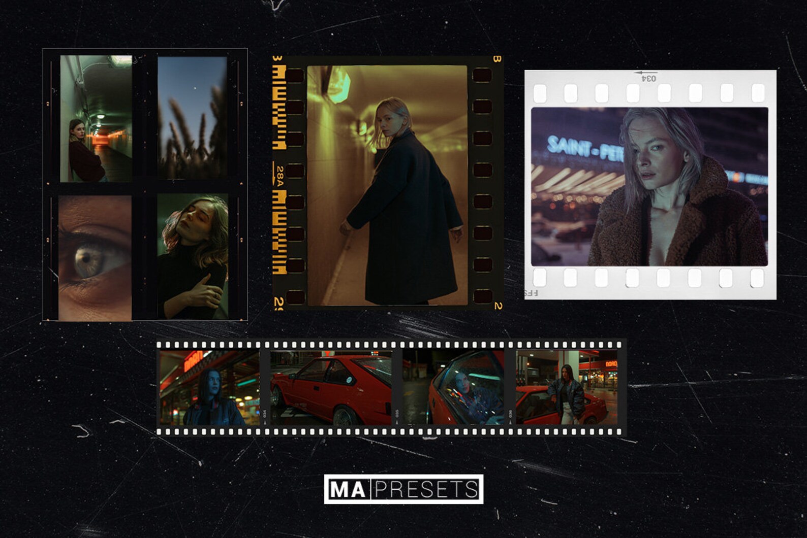 75 FILM BORDER Negative Film Frames Kit, Insta Film, Film Negative ...