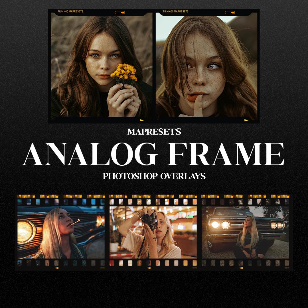 70 Analog Film Frames | Negative Film Borders, 35mm Strips, Vintage ...