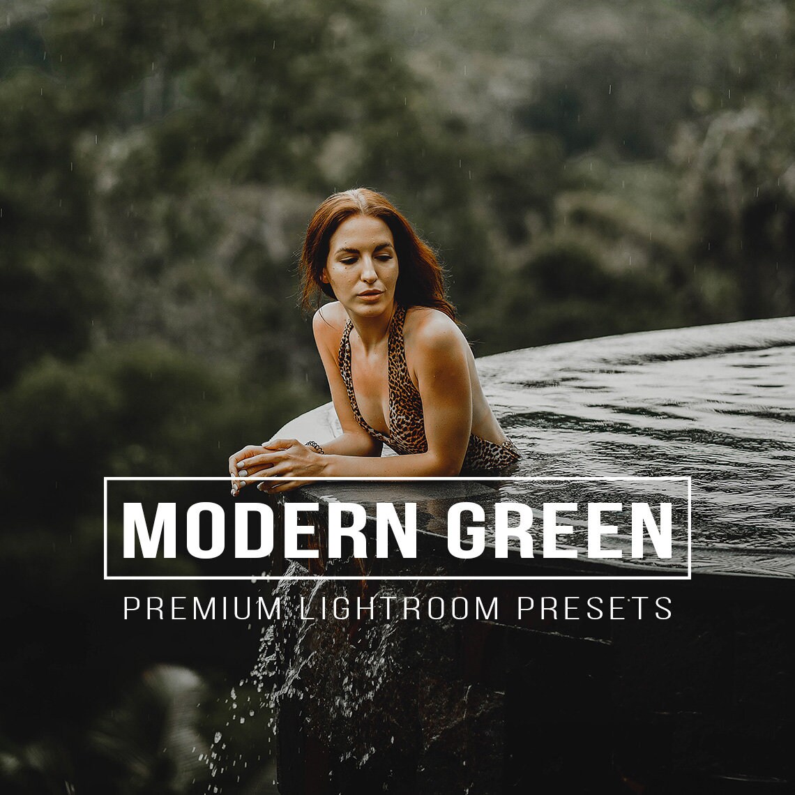 10 MODERN GREEN Lightroom Presets Mobile Moody Green - Etsy