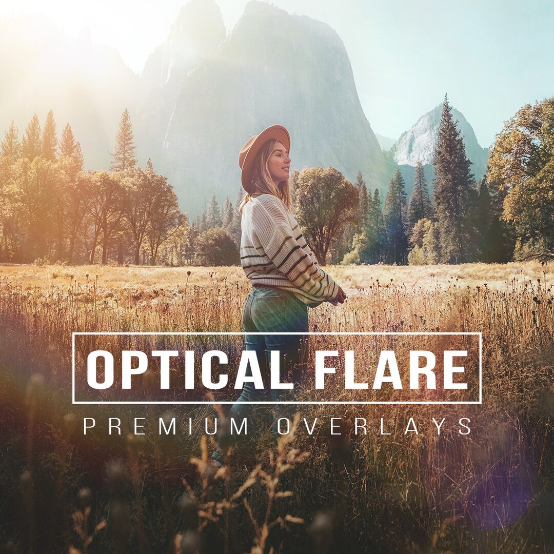 100 OPTICAL FLARE OVERLAYS Optical Lens Flare Photo Overlays for ...