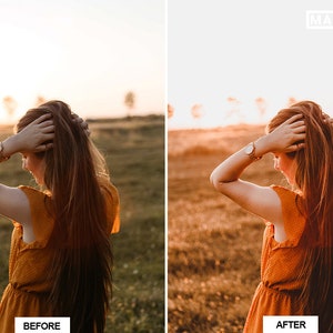 10 GOLDEN HOUR Lightroom Mobile and Desktop Presets Golden Hour ...