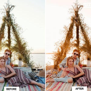 10 GOLDEN HOUR Lightroom Mobile and Desktop Presets Golden Hour ...