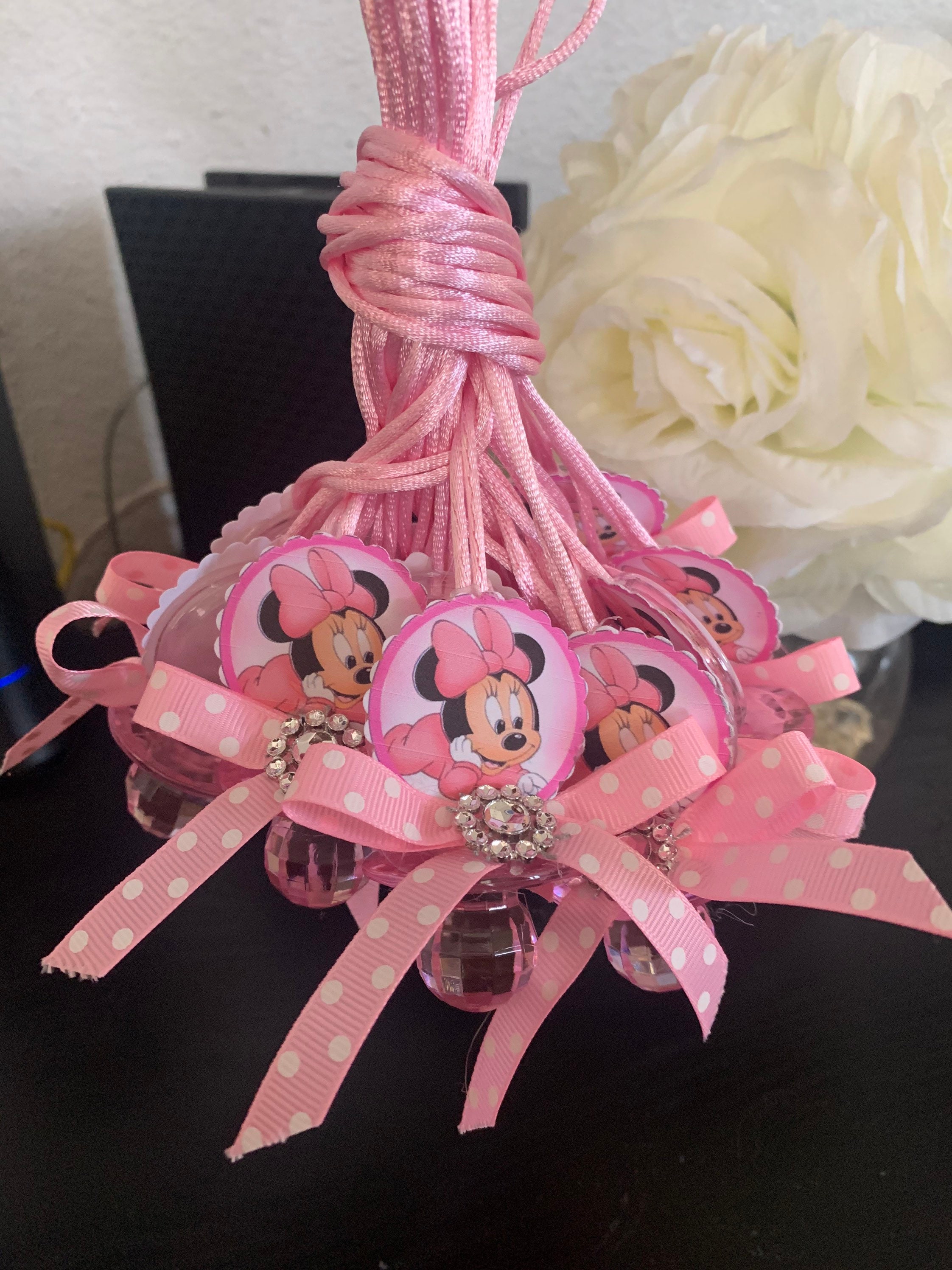 Minni Mouse Pacifiers - Etsy