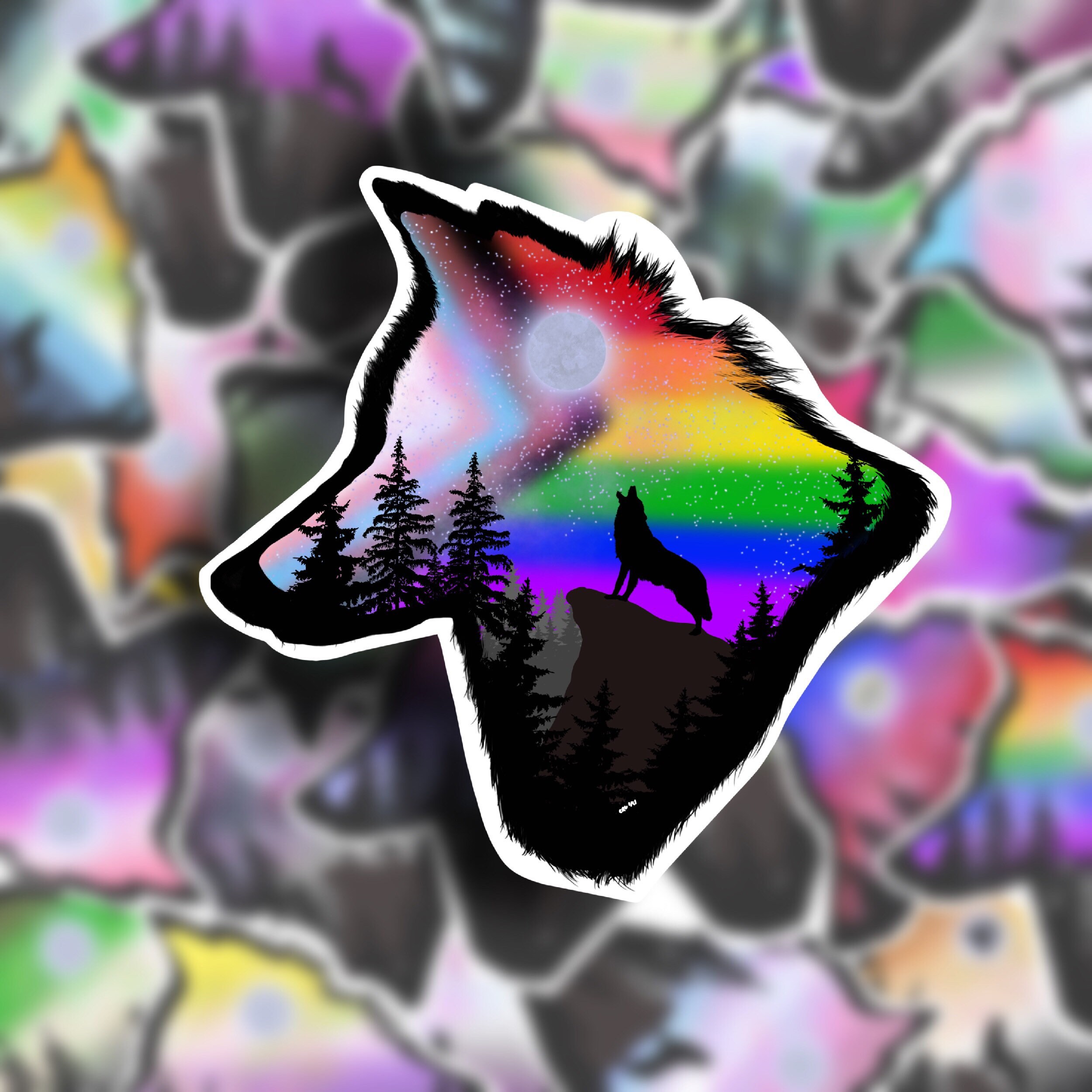 Paper & Party Supplies Laptop Decals Water resistant Sticker Vinyl ...