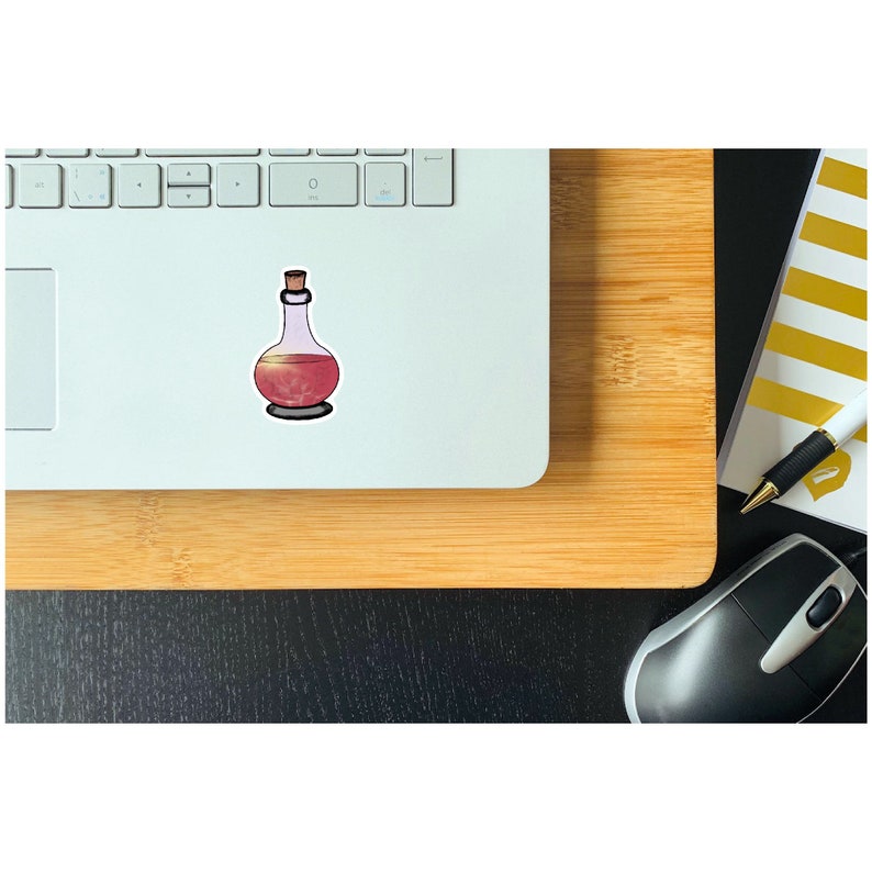 Health Potion Bottle Sticker Large Sticker Laptop Decals - Etsy