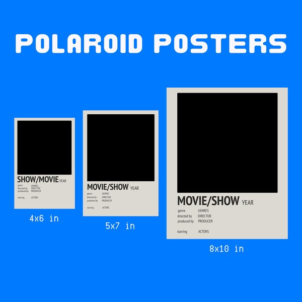 Polaroid Poster - Etsy