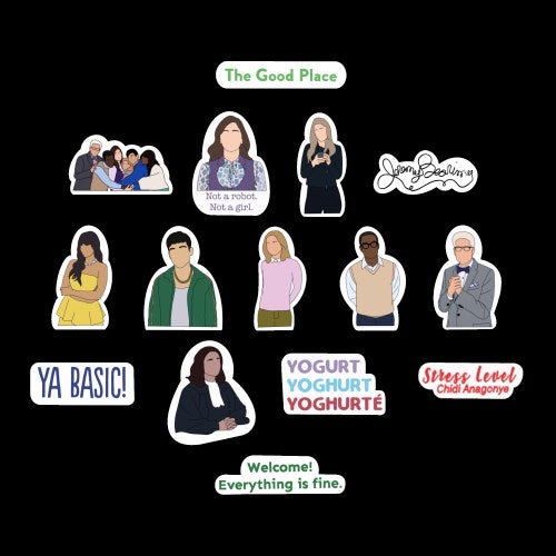 The Good Place Sticker Set - Etsy