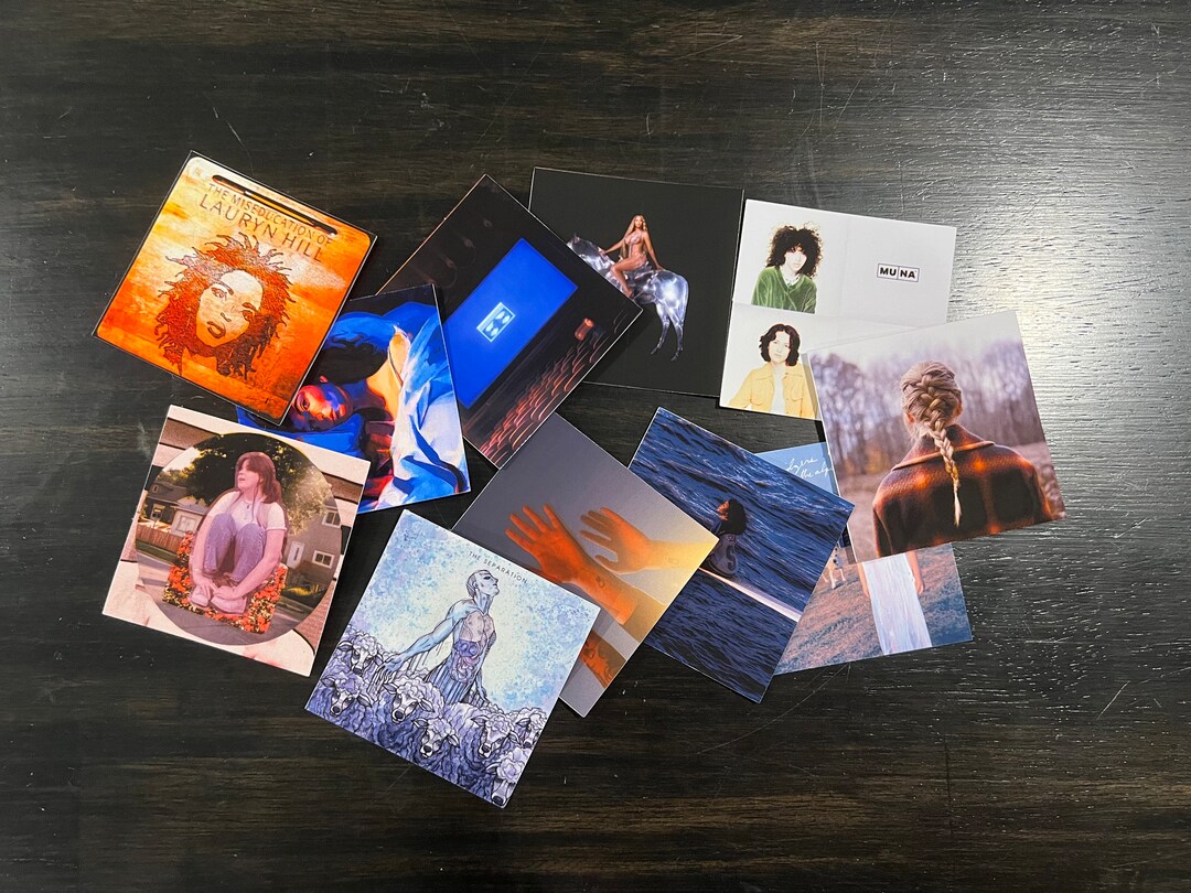 Custom Album Cover Stickers, 2.5 Inch Stickers of Any Album - Etsy