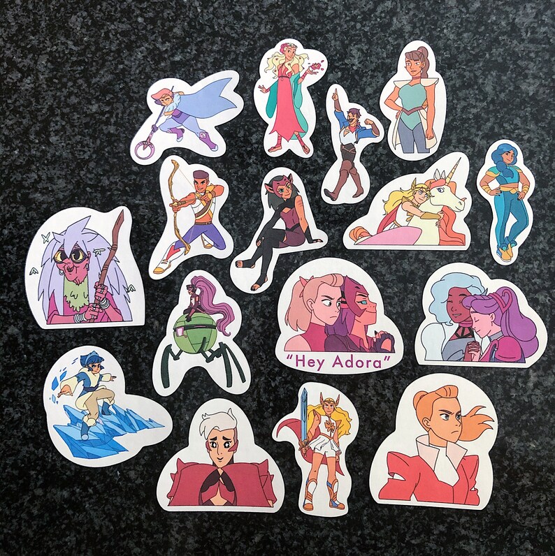 She-Ra Sticker Set | Etsy