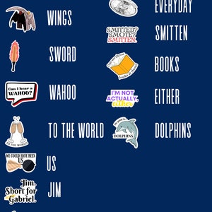 Good Omens Sticker Set - Etsy