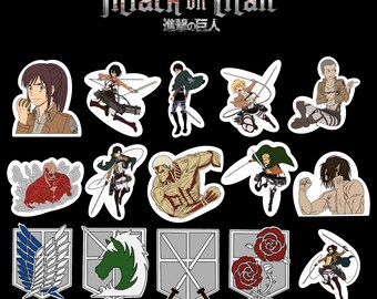 Attack on Titan Erwin Sticker - Etsy