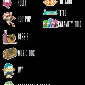 Amphibia Sticker Set - Etsy