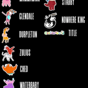 Centaurworld Sticker Set - Etsy