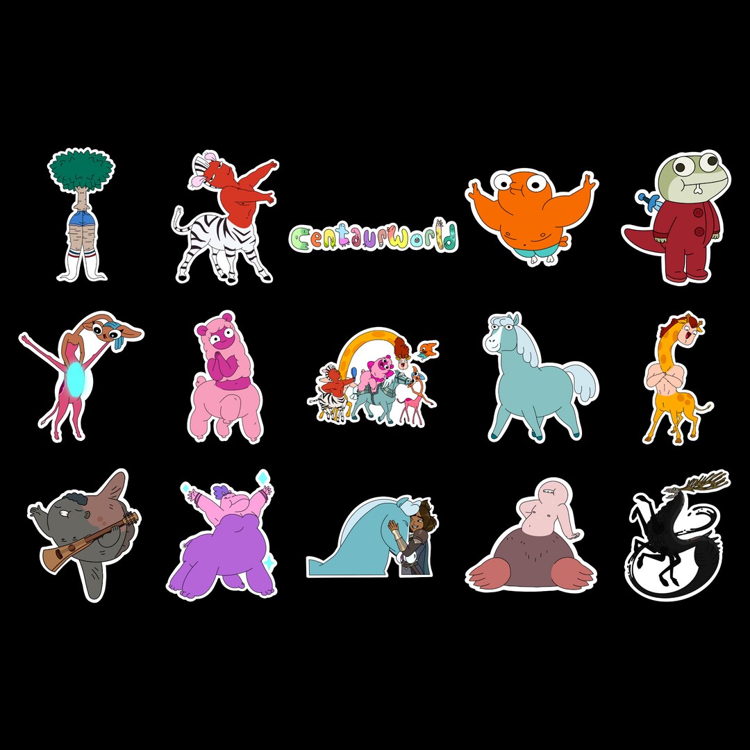 Centaurworld Sticker Set - Etsy