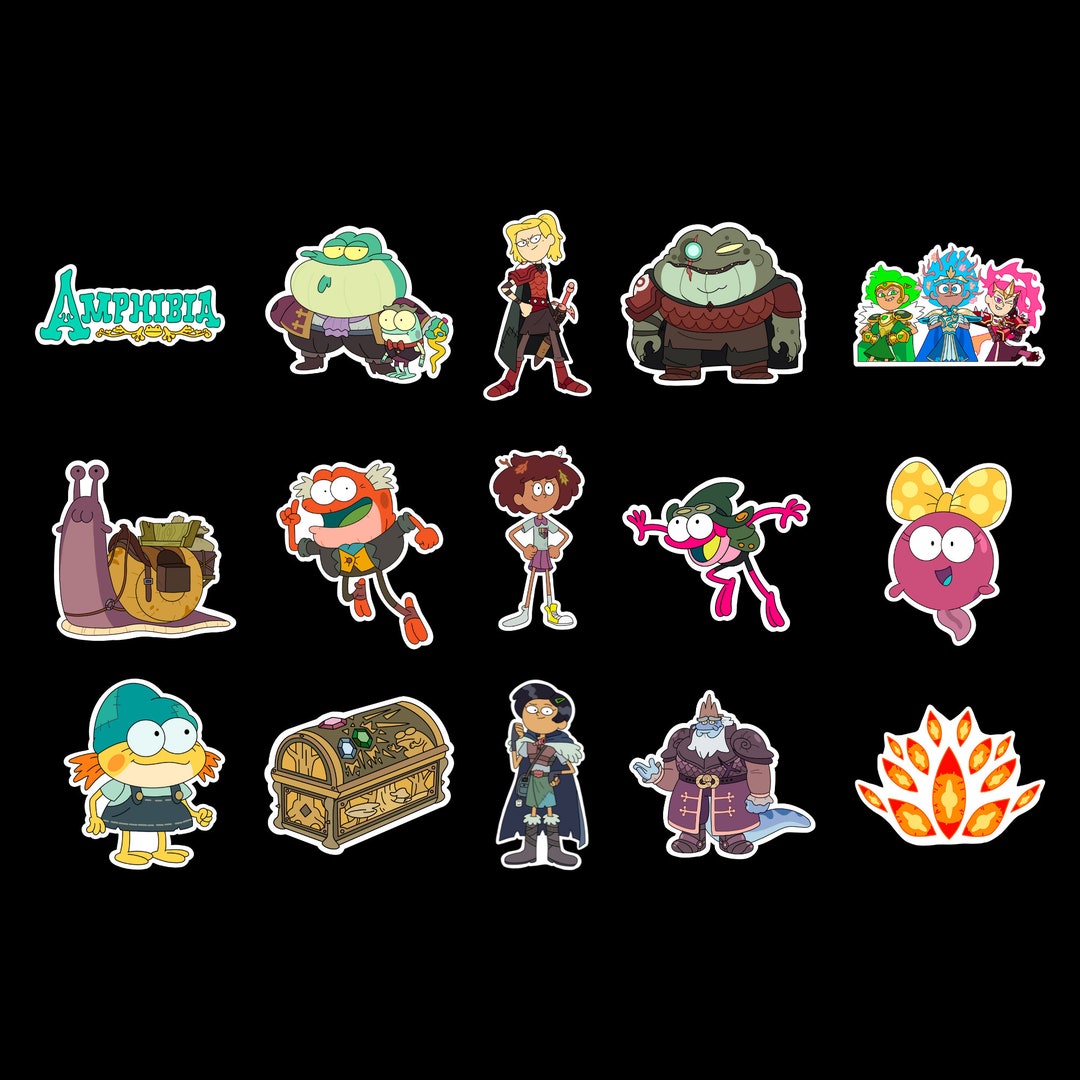 Amphibia Sticker Set - Etsy