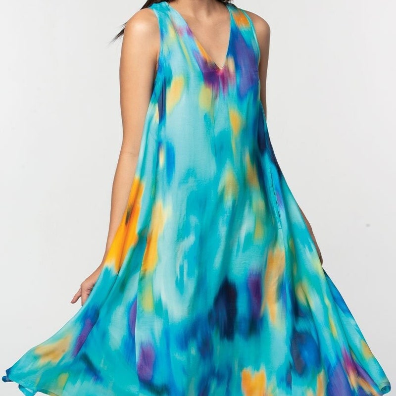 Watercolor Dress - Etsy