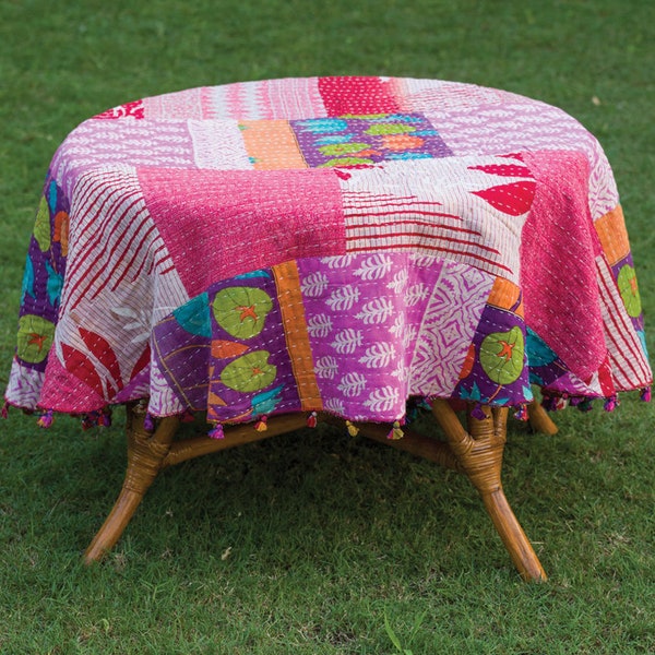 Kantha Tablecloth - Etsy