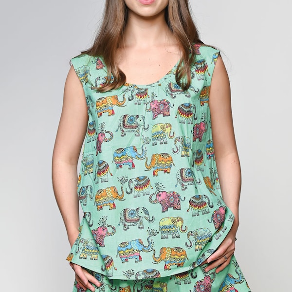 Elephant Pajamas - Etsy