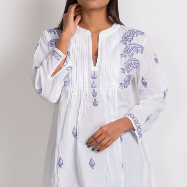 Embroidered Tunic - Etsy