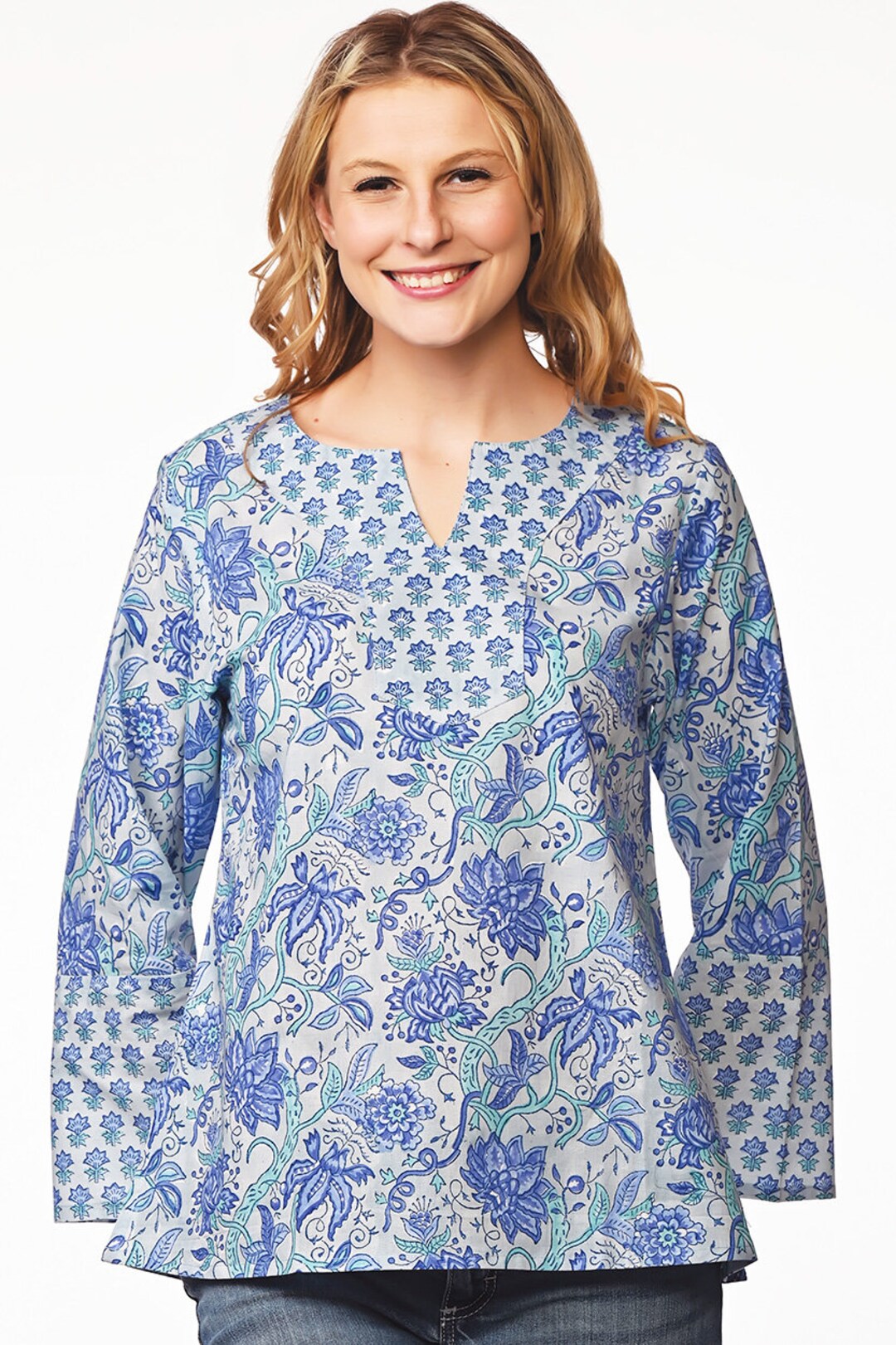 Devani Block Print Tunics - Etsy