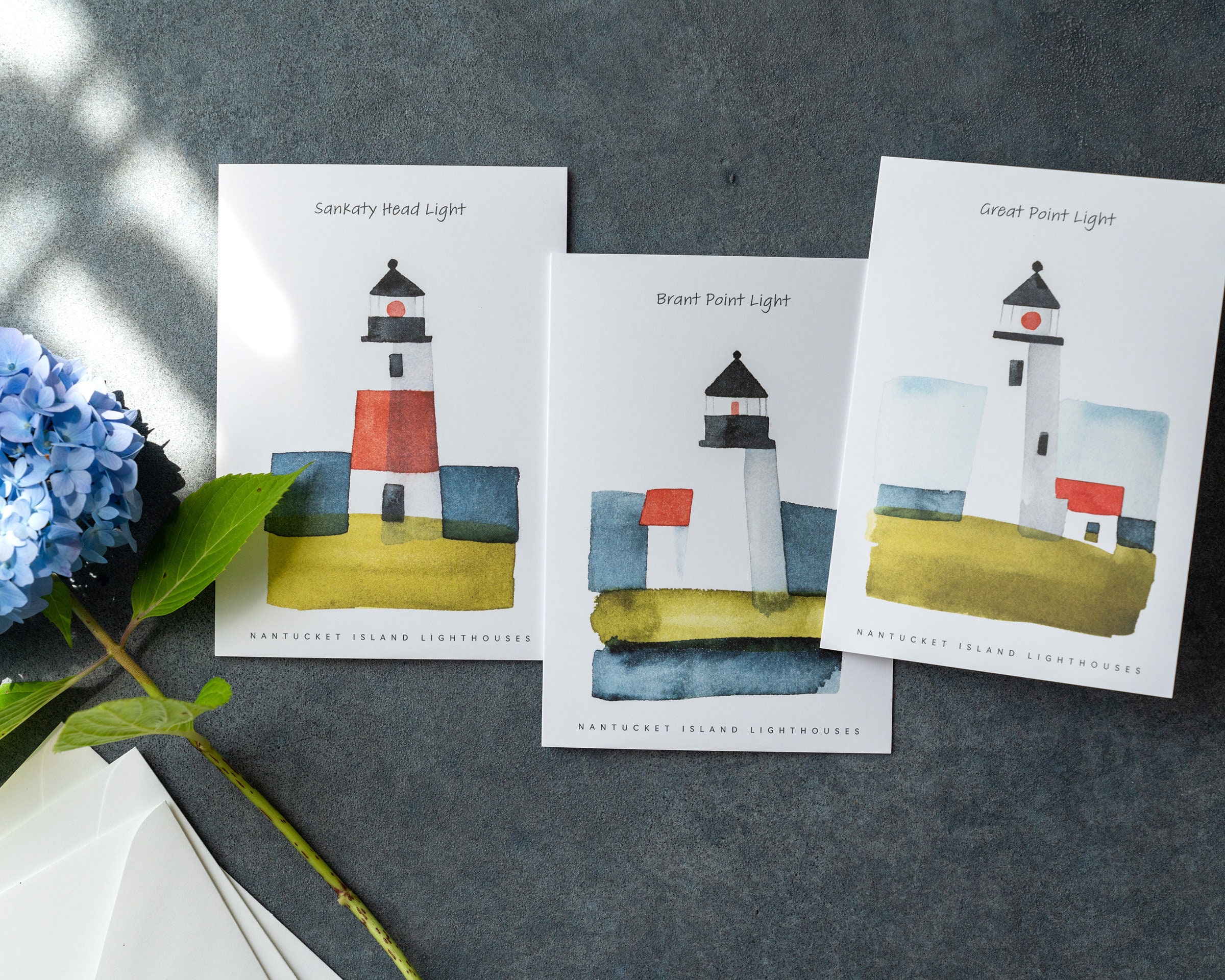 Paper Paper & Party Supplies Lighthouses of Cape Cod Greeting Card ...
