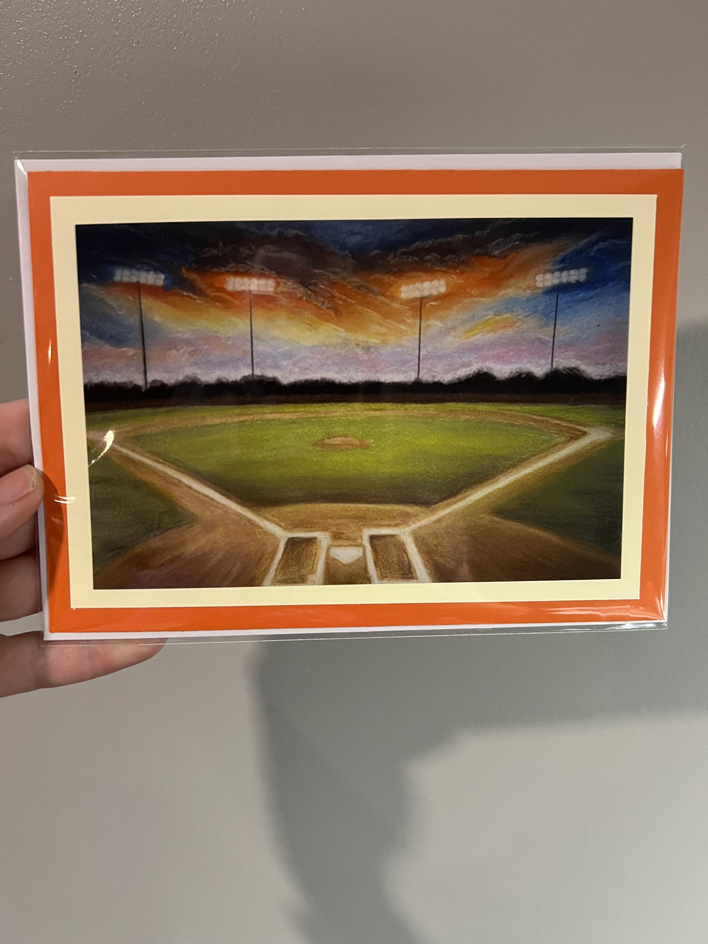 Baseball Field Painting