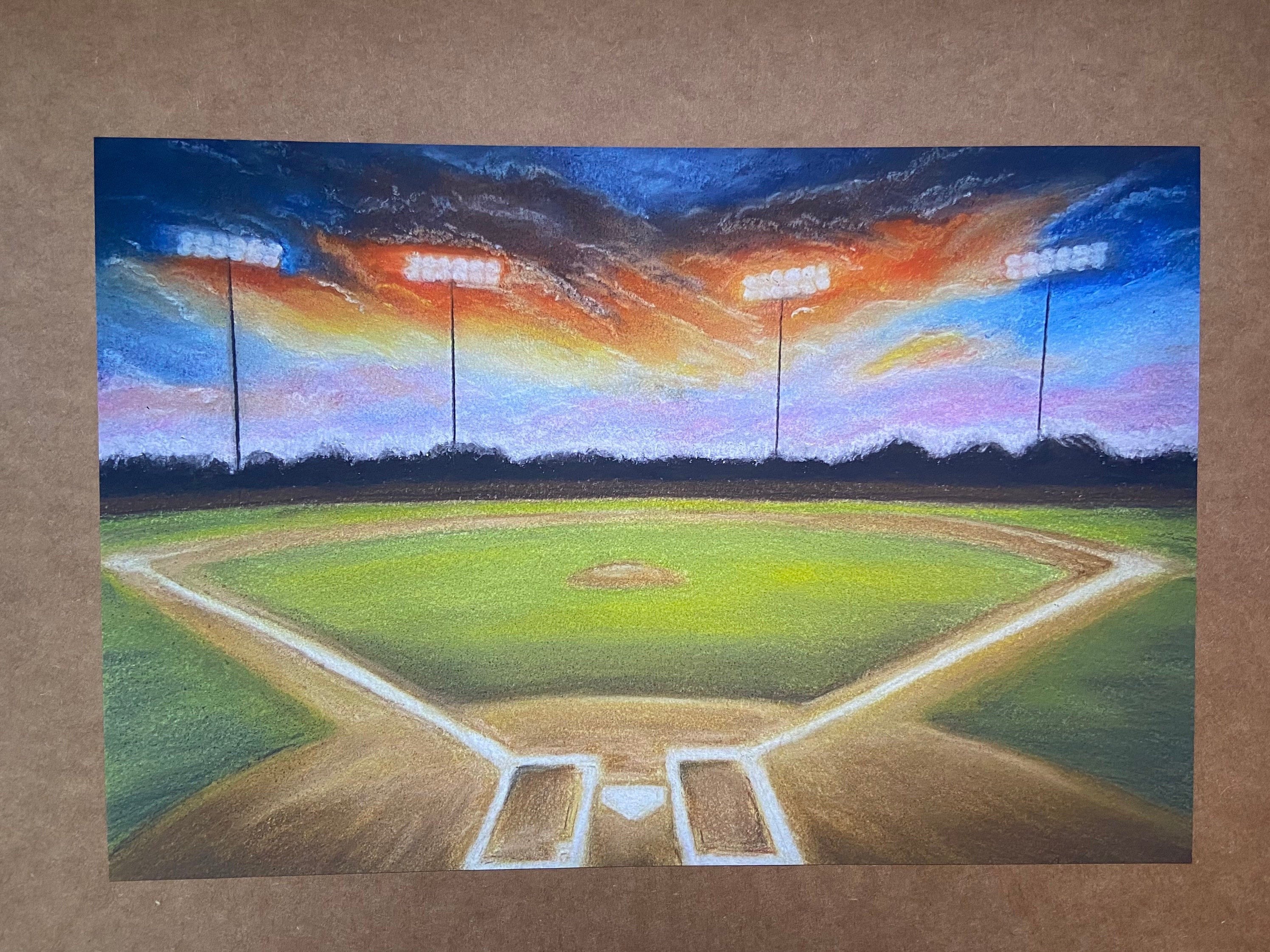 Baseball Field Painting
