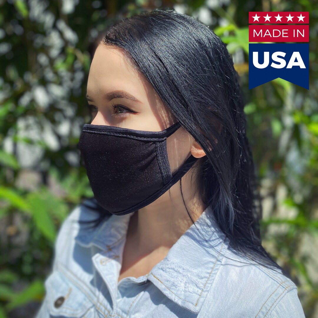 10 PACK Cotton Face Mask Double Layer, Handmade in USA Same Day ...