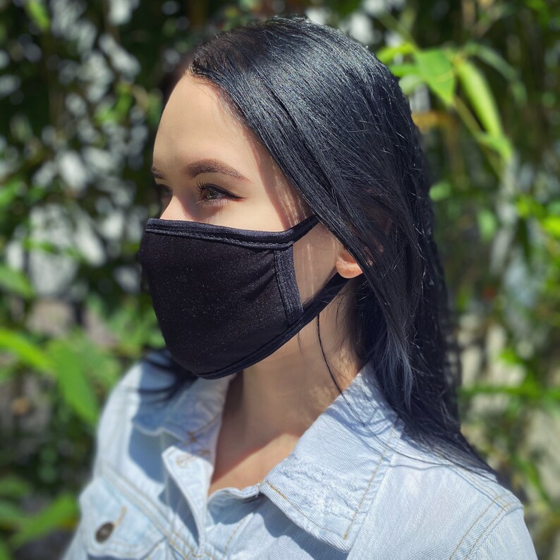 5 PACK Cotton Face Mask Double Layer Handmade in USA Same | Etsy