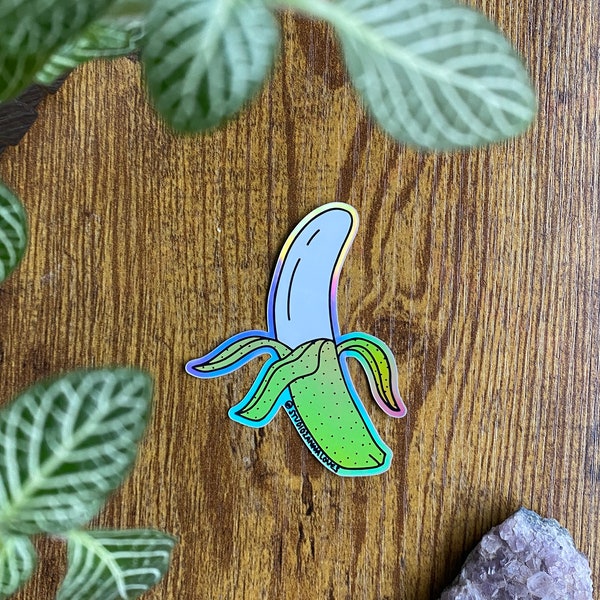 Banana Sticker - Etsy