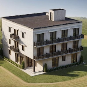 Custom 10 Unit Apartment Complex Plan With Valuable CAD File - Etsy