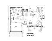 Pine Ridge House Plan, 2568 Square Feet - Etsy Canada