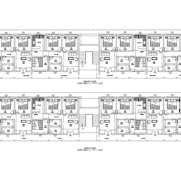 Apartment Complex Floor Plan - Etsy