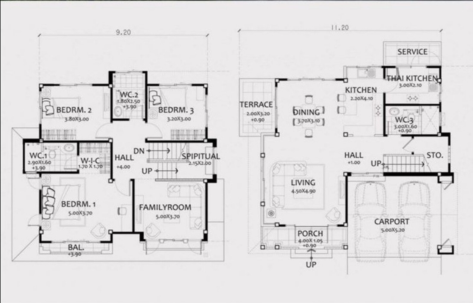 Modern Tiny House Home Floor Cabin Cottage Building Plans 3 - Etsy